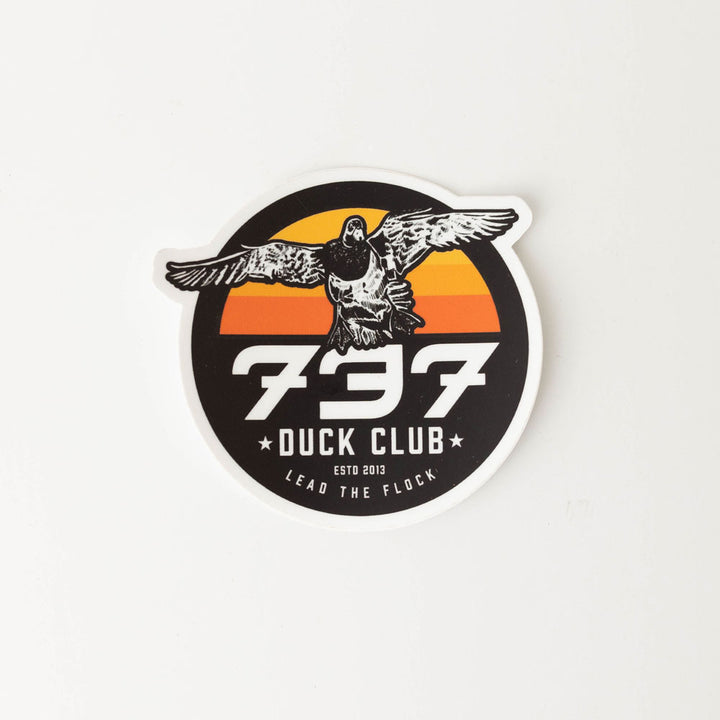 Duck Club Decal – 737 Duck Calls
